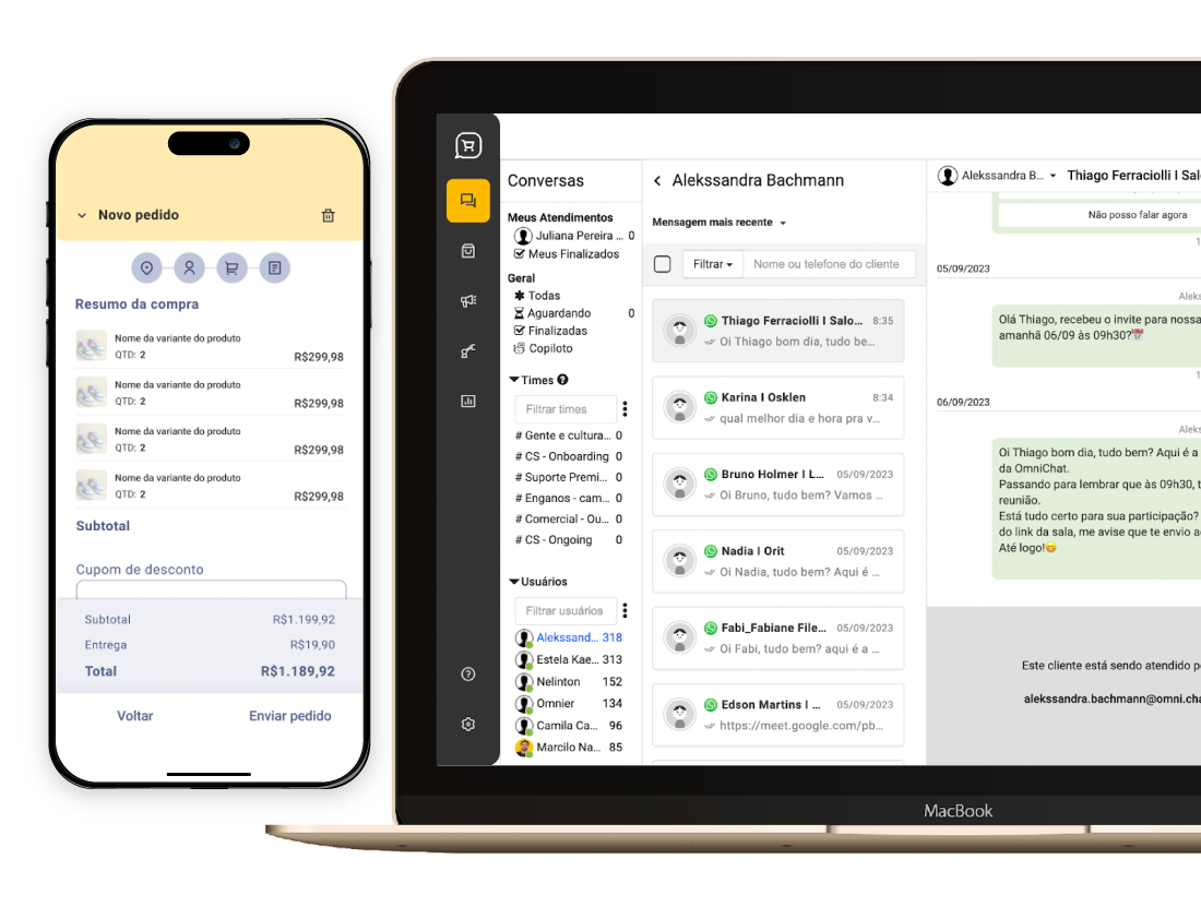 Aprimore seu atendimento ao cliente com os Chatbots da OmniChat
